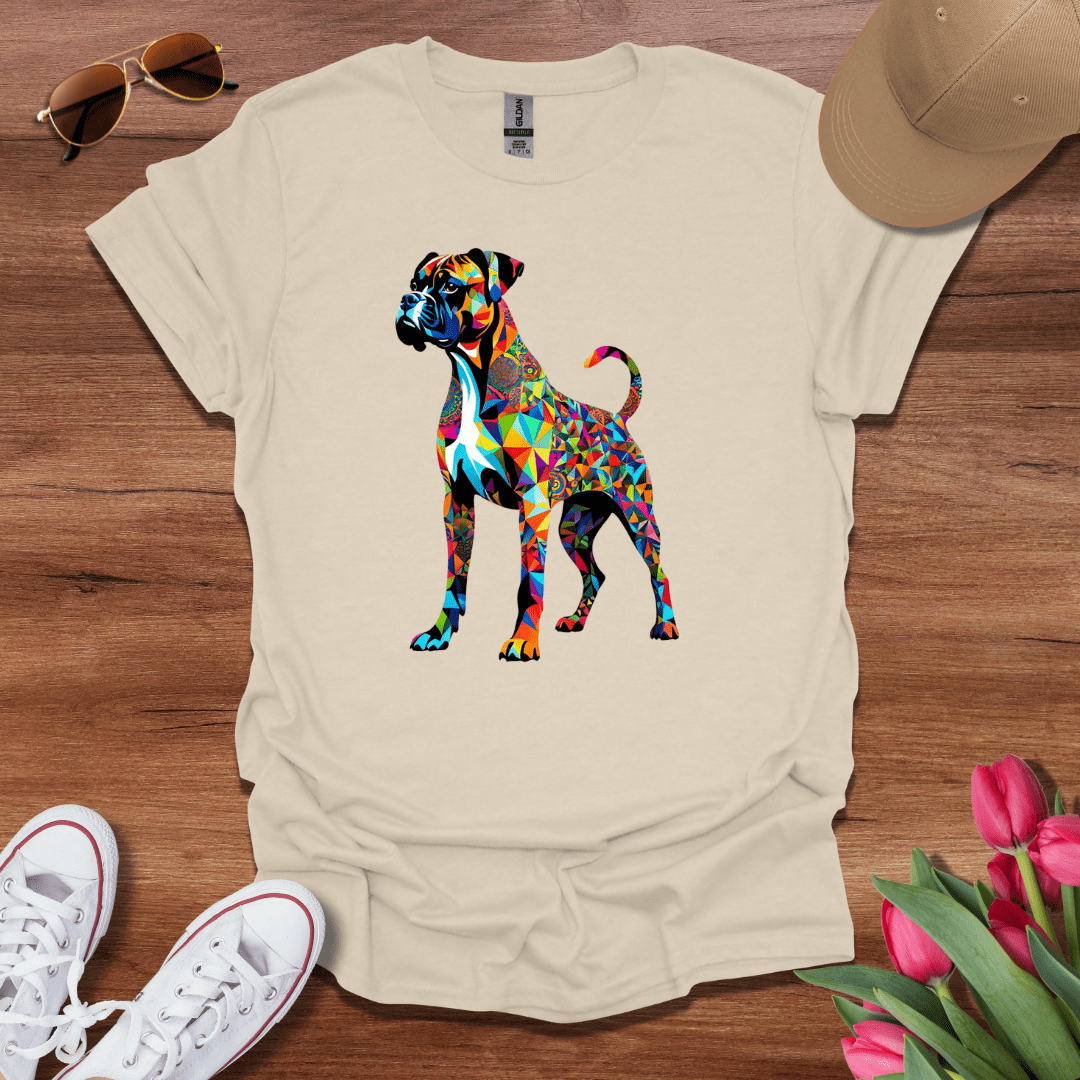 Boxer Dog T-Shirt – Mosaic Rhino